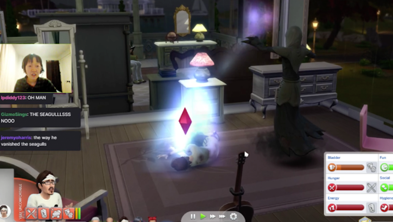 NYTW / THE SEAGULL ON THE SIMS 4