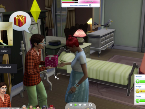 NYTW / THE SEAGULL ON THE SIMS 4