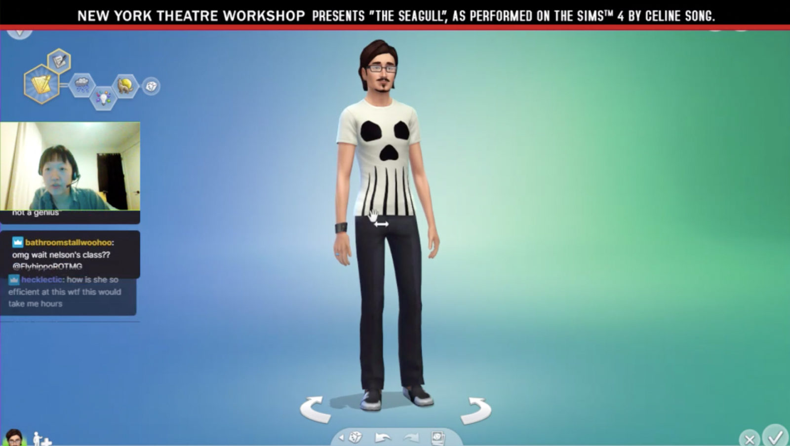 ACT I & II: THE SEAGULL ON THE SIMS 4 - NYTW